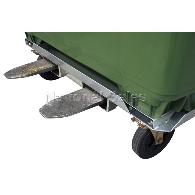 Steel Rotator Base for 660 Litre Wheelie Bin Lifter | Forklift Rotators ...